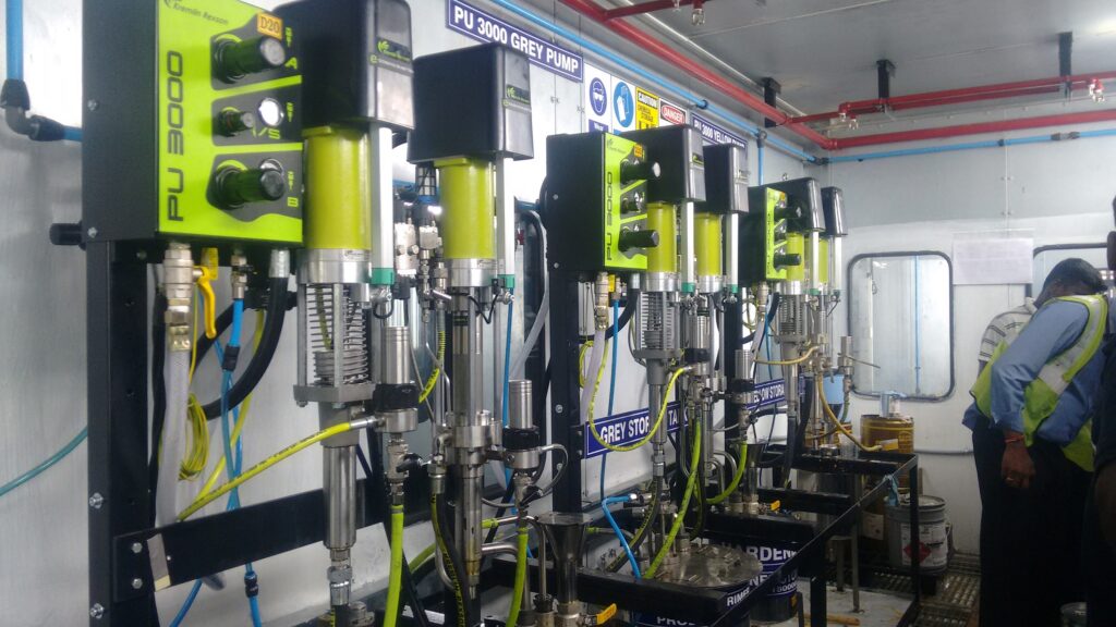 Two Component Paint Mixing System Implementation - Green Glory Technologies