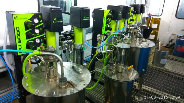 Two Component Paint Mixing System Implementation - Green Glory Technologies